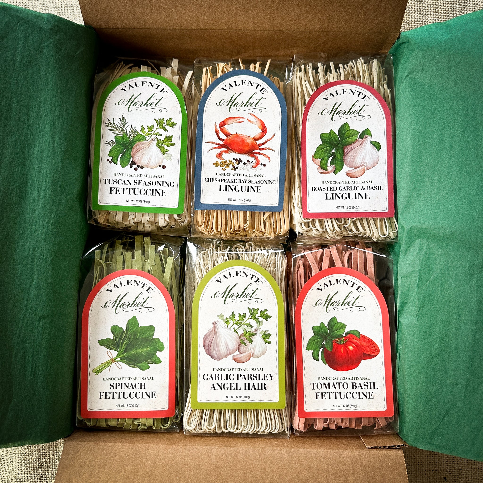 Collections of Pre-selected assortments – Valente Pasta